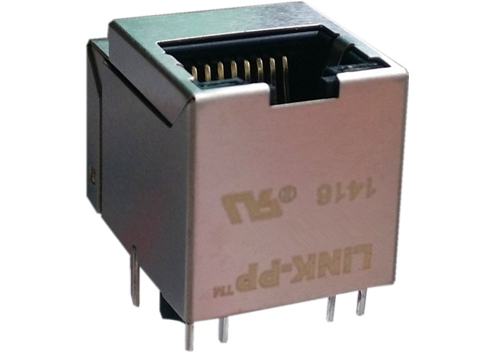 FastJack 1x1 Magnetic Vertical RJ45 HFJV1-1043-L11RL Wireless Lan Rj 45