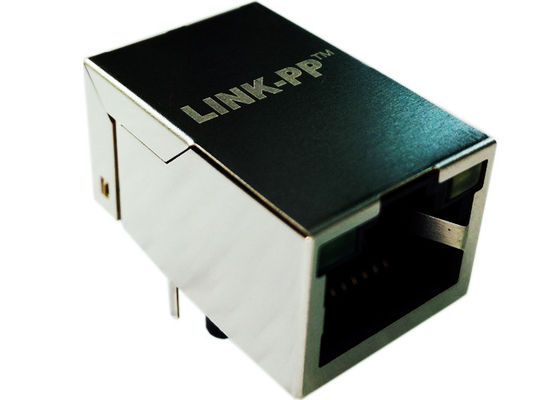 RTA-143BTK1A Magnetic R-j45 Connectors , LPJ6028BGNL Right Angle W/LED ...