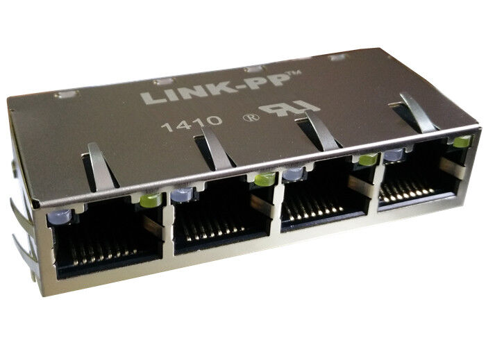 Multi-port RJ45 HFJ14-2441E / HFJ14-2431E10/100BASE-TX RJ-45 Connectors