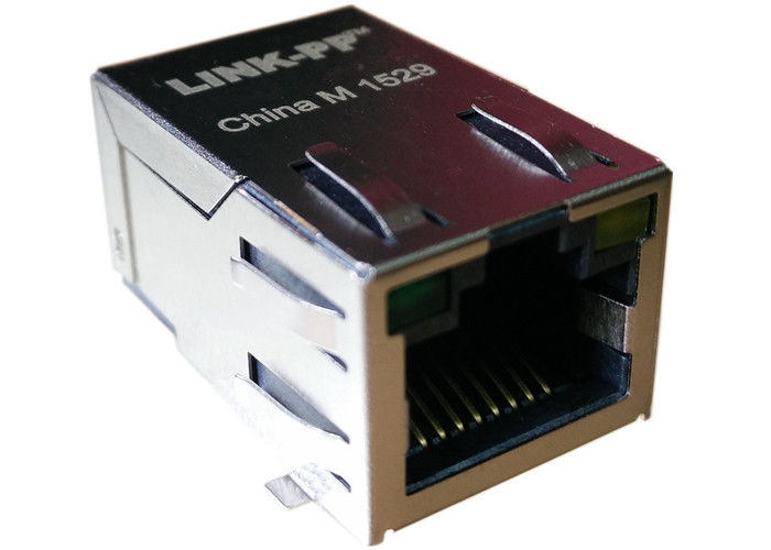 48074-9001 Modular Jack Surface Mount 10/100 Integrated Magnetics and ...