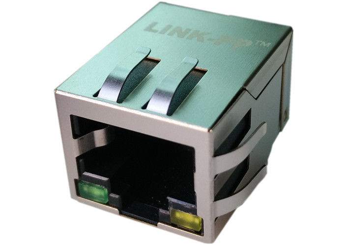 Lan Transformer RJ45 Modular Jack , 10/100M RJ45 Jack XRJG-01J-4-D98-110