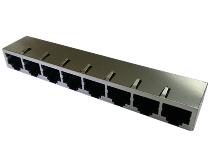 Bel Stewart Connector SI-60090-F 8Port Rj45 Female Jack 10/100Base-T ...