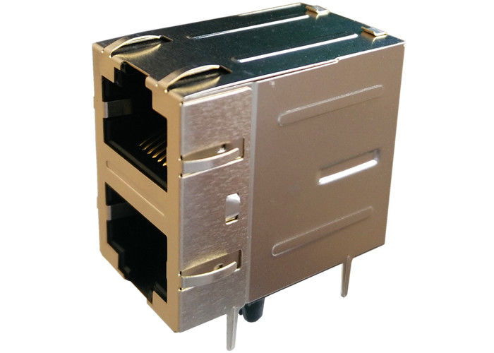 Bel SI-30113-F Magjack 10/100BT Stack Jack 2x1 Port Shielded Patented ...