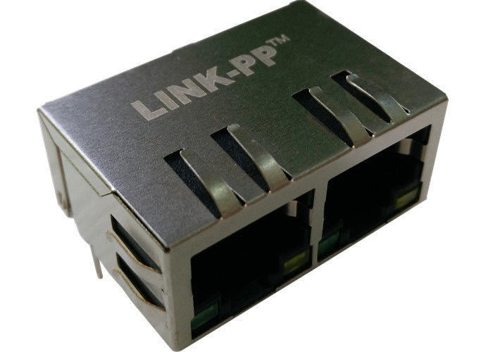 XFVOIP5E-CLxu2-4MS POE Rj45 Dual Port Pinout 10/100Base-T W/LED