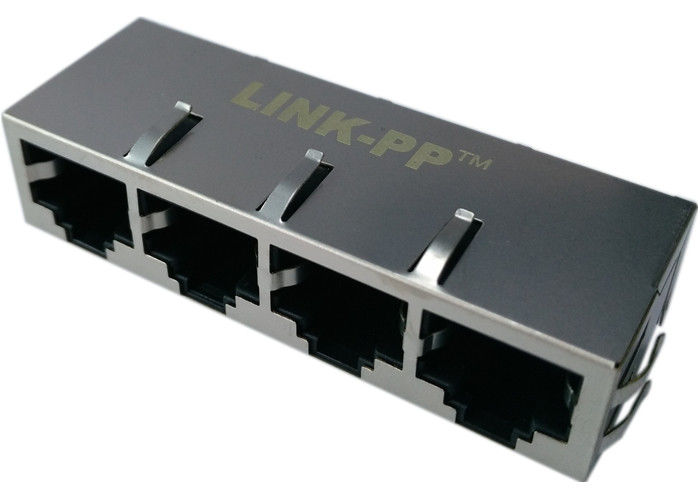 XFATM9G-COMBO4-4S 10/100Base-T 4 Ports Rj45 Modular Pcb Jack Side Entry