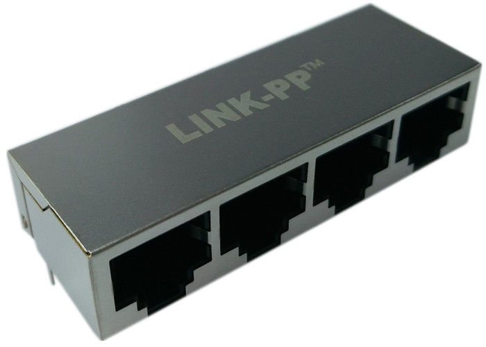 XFATM9K-COMBO4-2MS 10/100Base-T 4 Ports Rj45 Modular Pcb Jack Side Entry