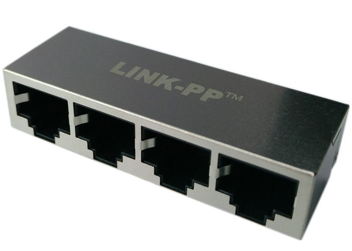 XFATM9NA-COMBO4-2MS 10/100Base-T 4 Ports Rj45 Modular Pcb Jack Side Entry