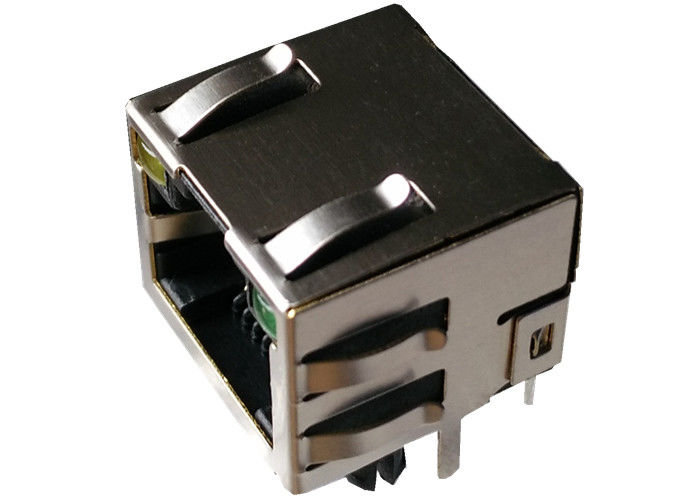 8P8C Right Angle RJ45 Modular Jack Cross Female Jack XRJM-S-01-8-8-5-C