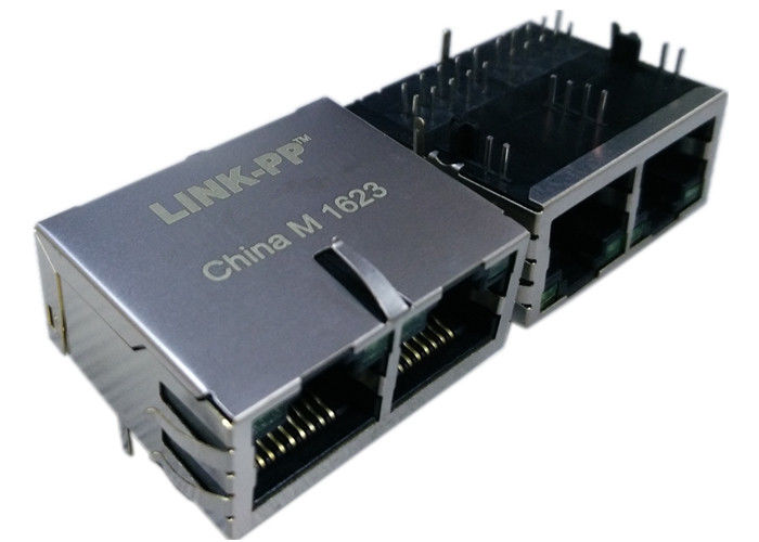 JXG0-0129NL COON Rj45 1x2 1GD 1:1 LINK-PP LPJG29837AINL Dual Network Jack
