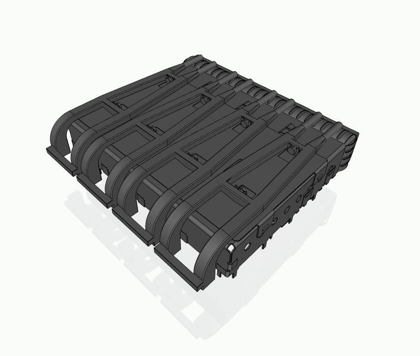 2170030-1 SFP+ Cage 1x4 Port 16 Gb/S Included Lightpipe External Springs