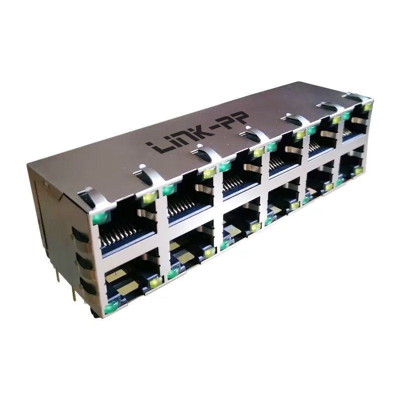10/100/1000 Base-T Stacked RJ45 Multi Connector 3-1840267-4 9-1840267-4