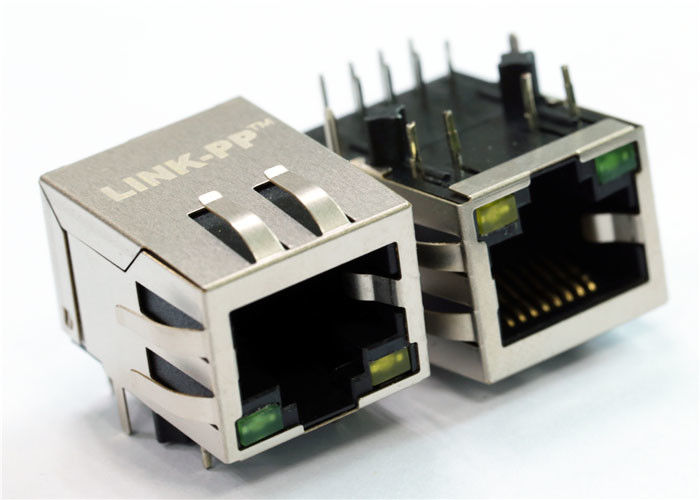 ARJ11E-MCSC-A-B-EL2 RJ45 Modular Connector , Single Port Gigabit IEEE ...