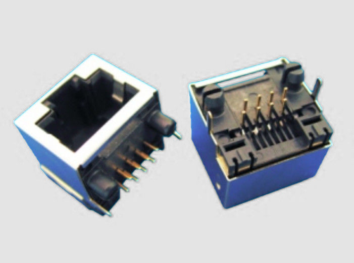 DIP Type 8P8C RJ45 Modular Jack Connector MJF13U-KX06B3-0808 / MJF13U ...