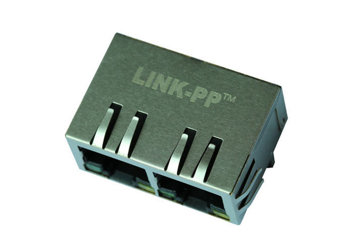 Dual Port 10/100/1000 Base-T Multi-port RJ45 Connector With POE ...