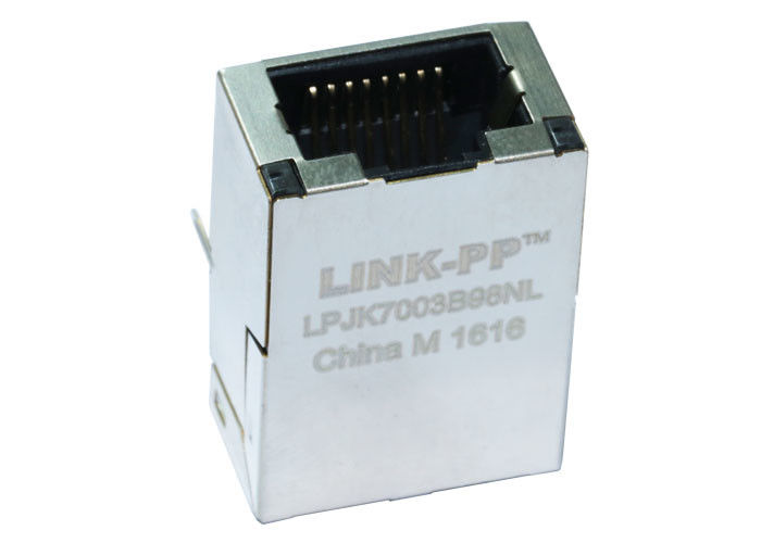 1840718-6 Gigabit RJ45 Female Connector With LED LPJK7003B98NL For ...