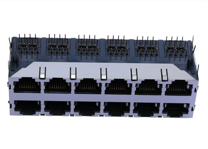 RN6-1040F52F Multi - Port Rj45 2 x 6 Female Connector With POE ...