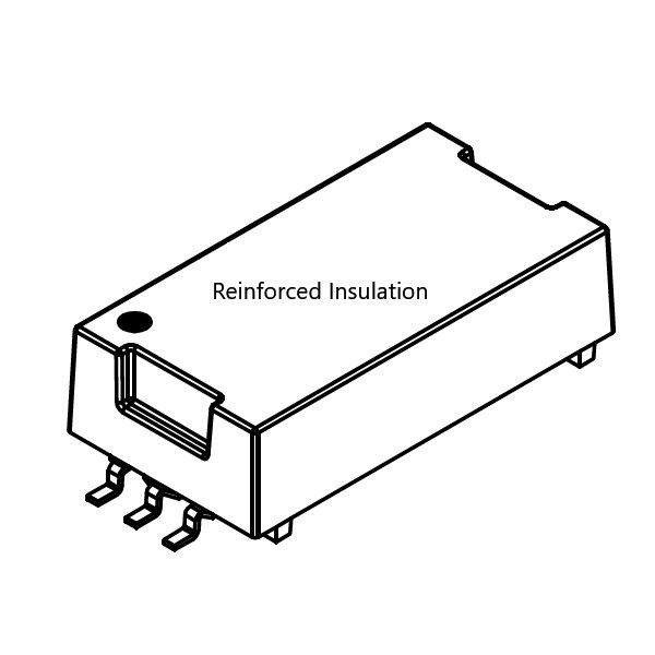 SMT Transformer 74942402 With 6400V DC Reinforced Insulation Voltage