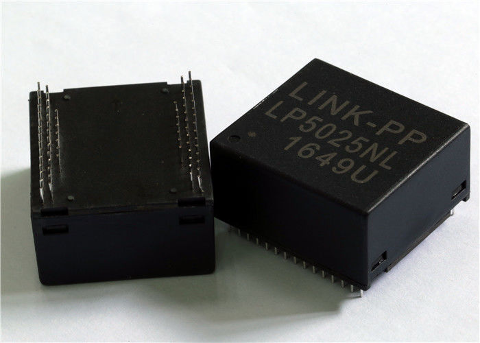4x Gigabit Integrated Magnetic Transformers Four Port 10/100/1000Base-T ...