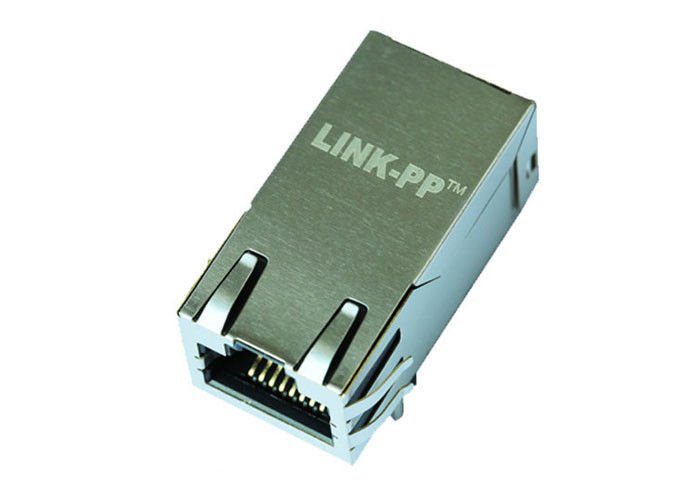 JK0-2501NL 4 PAIR POE RJ45 Connector 75W RJ45 2.5G Base-T Magnetic ...