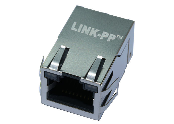 2250331-1 1 Port RJ45 Magjack Connector Board Edge, Through Hole 2.5G ...