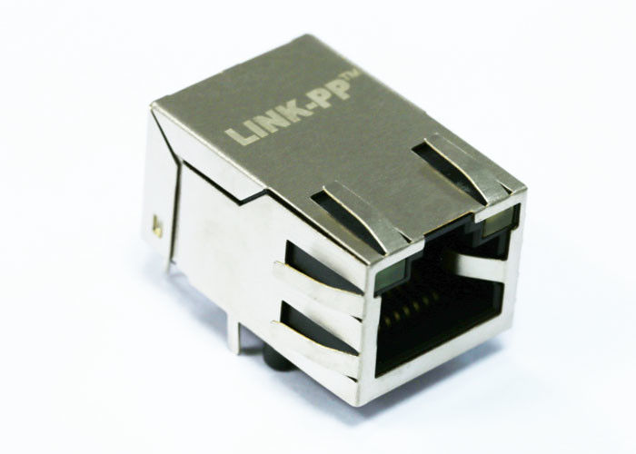 ARJM11C7-809-AN-EW2 RJ45 Connector Single Port 2.5G Mbps W/ LED EMI Fingers