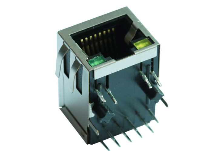 ARJM11A3-805-KK-CW4 2.5G Base - T Magnetic RJ45 Jack Single Port With LEDs