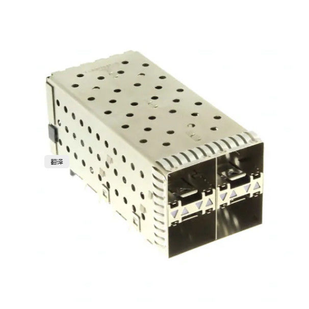 1-2007637-5 80 (20 x 4) Position SFP+ Receptacle with Cage, Ganged (2x2 ...