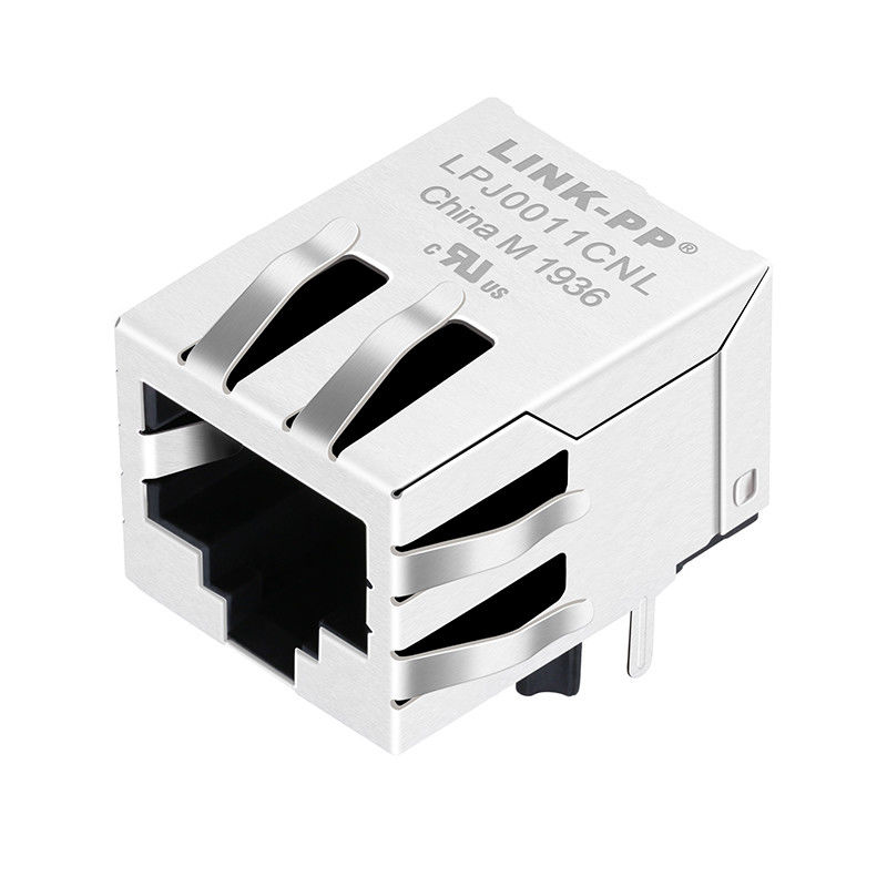 J0011D21NL Single Port Rj45 Connector With Integrated 10/100 Lan Tab-Up