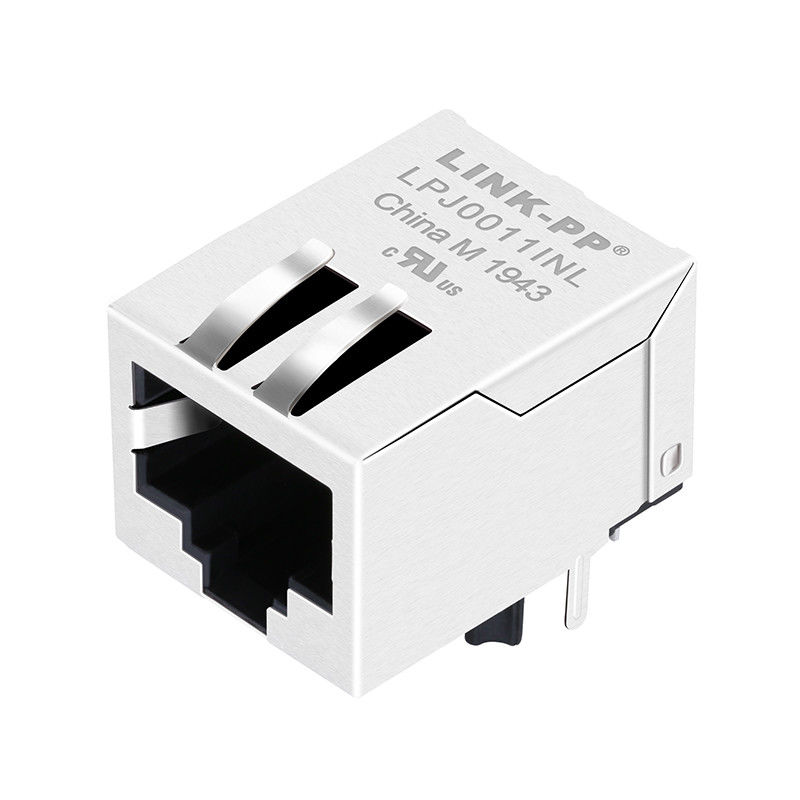 J0011D11NL Rj45 Female Connector 100 Base-T 8p8c Tab Down Industrial ...