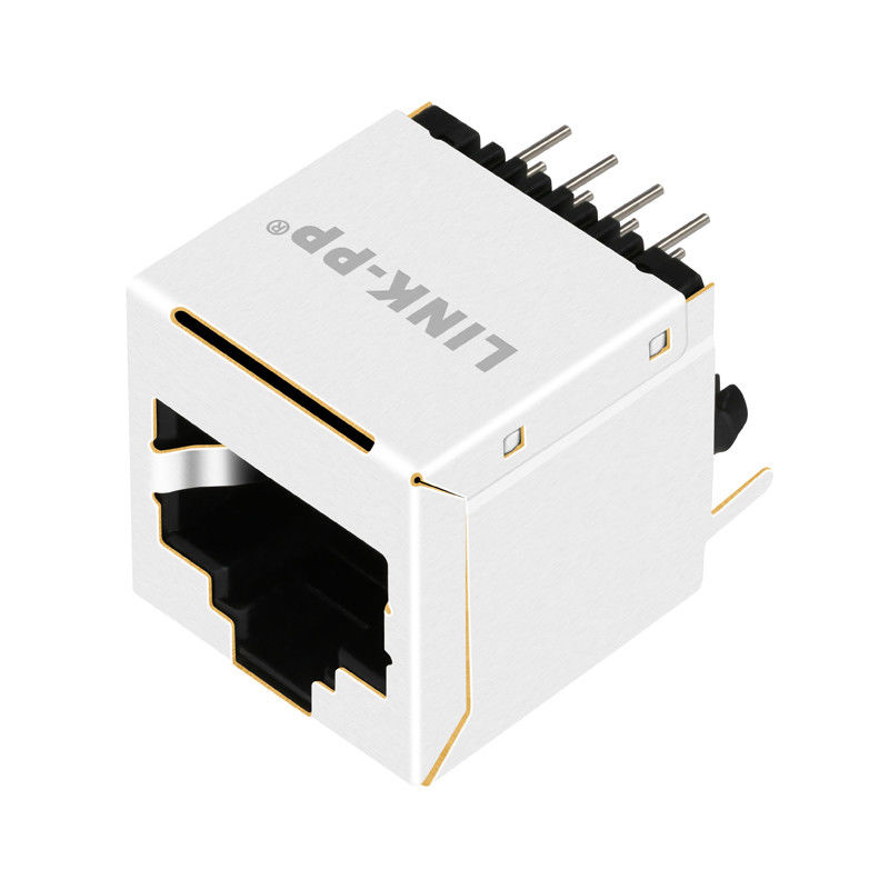5-2301995-1 Single Port Vertical Rj45 Jack 1000Base-T Shielded Without Leds