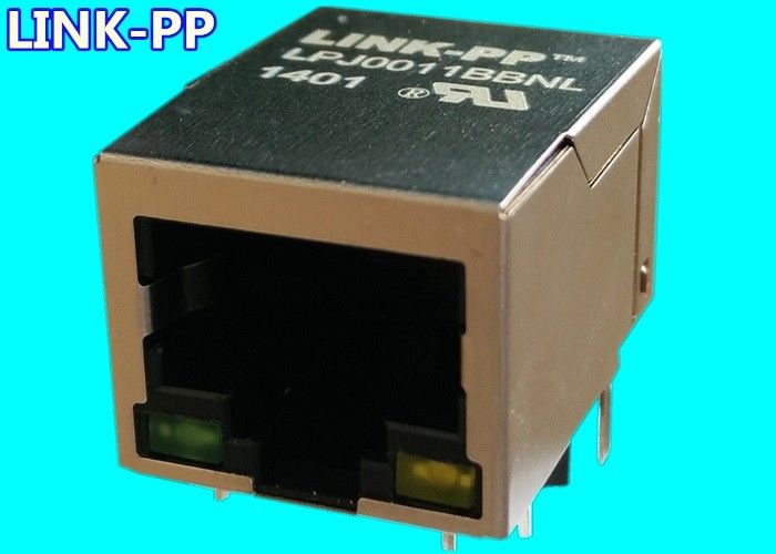 LPJ0011BBNL 1 x 1 Port RJ45 Modular Jack , 100Base RJ 45 Modular Connector