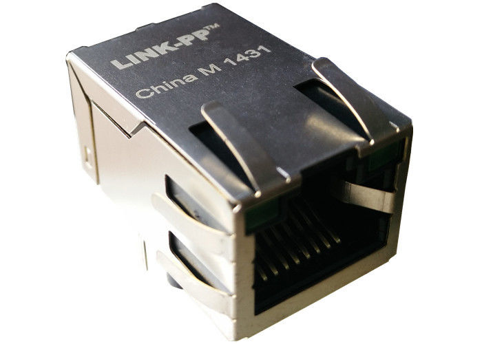 1840750-7 Shielded RJ45 Modular Jack With 10 / 100Base-TX To IP-PBX system