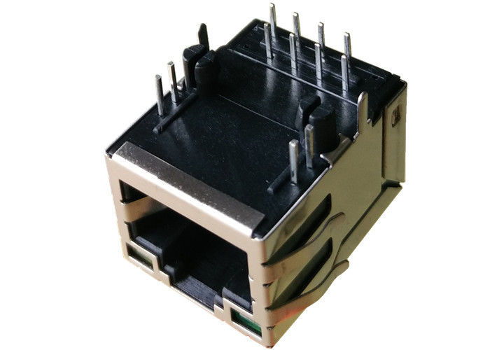 HFJ11-S114E-L72RL , RJ45 Single Port PCB Mounting Jack In IPTV Set Top Box