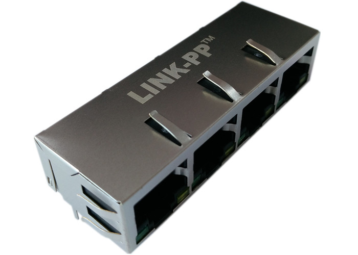 Multi-port RJ45 1x4 Cross LPJGF46856CNL MIC38710-5157W-LF3 / 7499131001