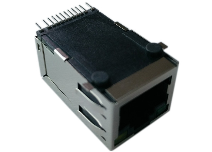 SMT RJ45 Jack RJMG168009101GR Interface 10/100, Single Port Leds Flexible