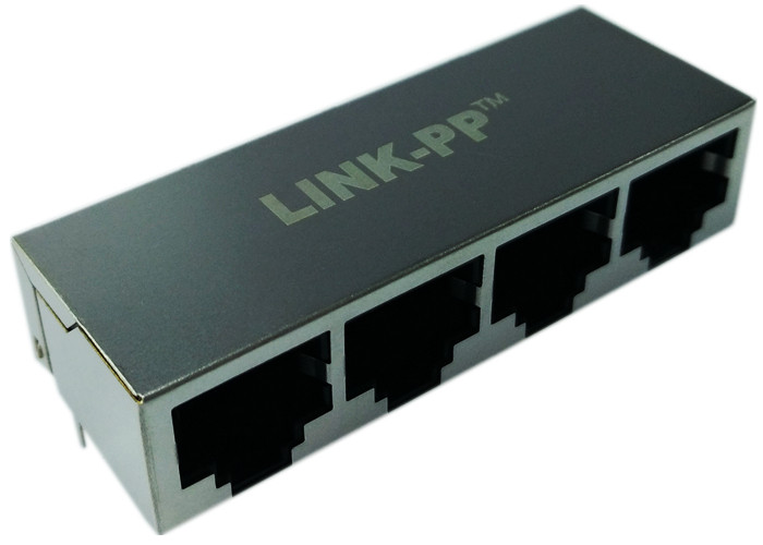 XFATM9P-COMBO4-2S 10/100Base-T 4 Ports Rj45 Modular Jack Side Entry