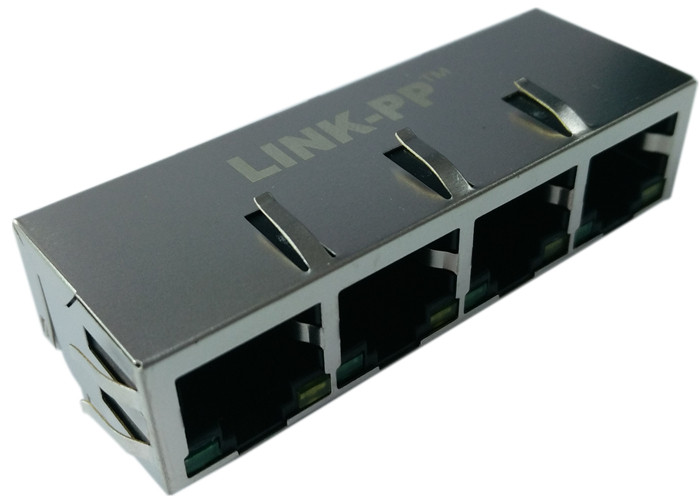Rj45 Magnetics Built-in 1000Base-T Connector HFJ14-1G46ER-L11RL
