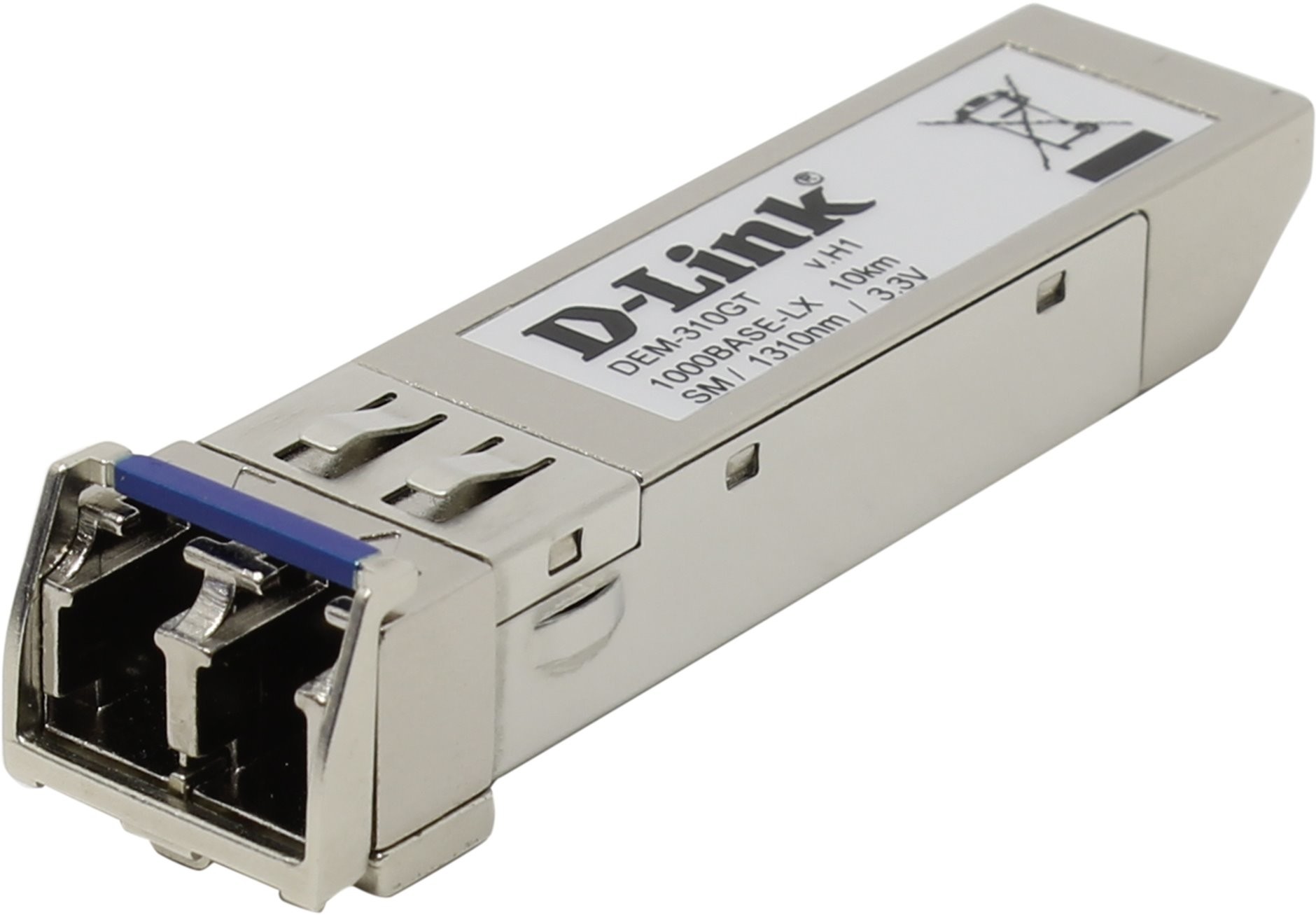 DEM-310GT Single Mode SFP Optical Transceivers With 10km Distance