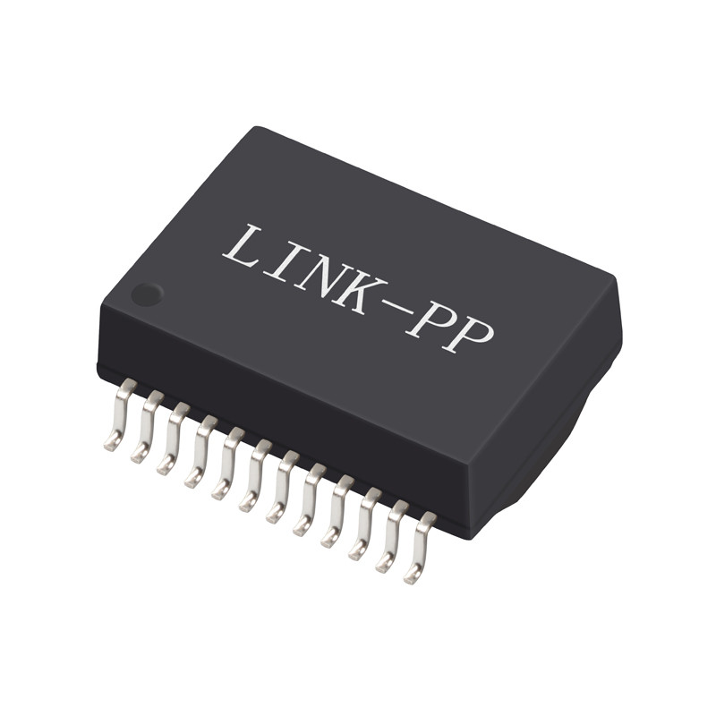 L22H006-4 10G Base - T Single Port LAN Transformer Modules PoE 90W