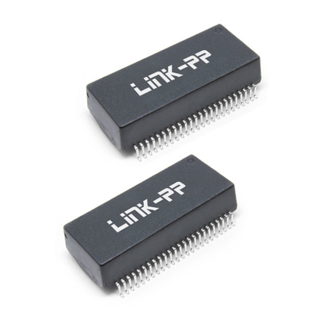 HXB4019HLT SMT Dual Port 2.5G PoE+ Ethernet Transformer Modules