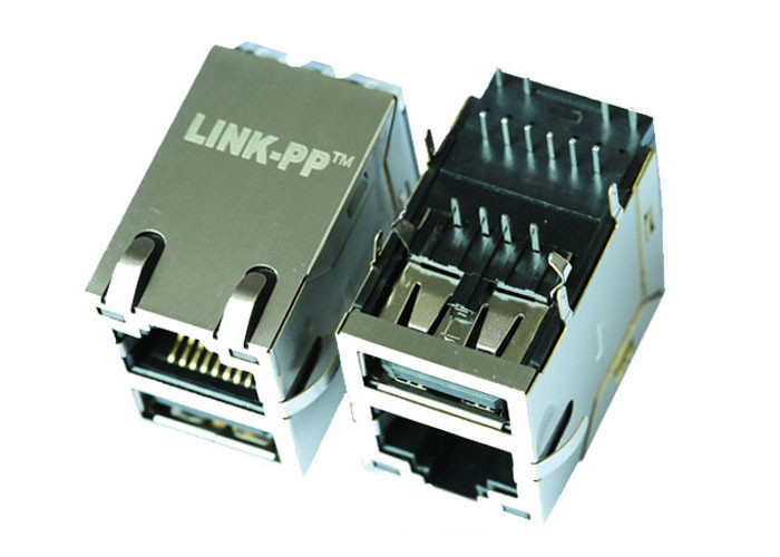 HR981190C Combo USB Rj45 Connector 10/100 Base - T Ethernet Modules ...