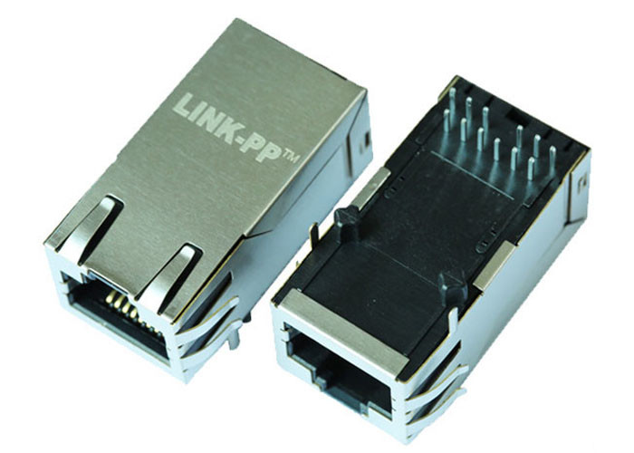 7499511002 Rj45 Gigabit Ethernet Socket IEEE802.3at With POE+ LPJK6069CNL