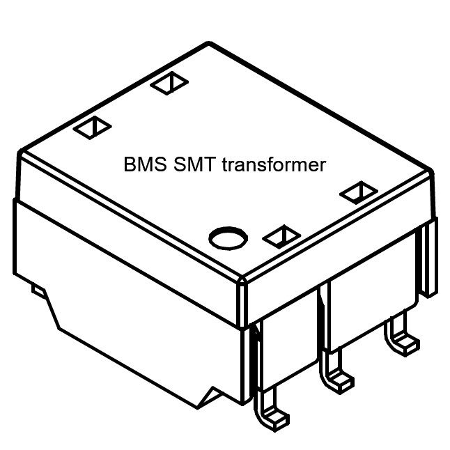 WE-BMS SMT Transformer 74941300 6PINs for Battery Management Systems