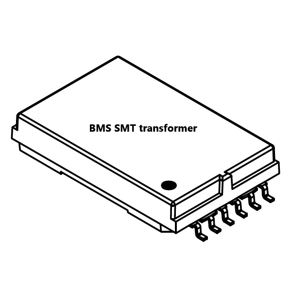 AEC-Q200 Certified 74942400 1500V BMS Transformer With 6400V Isolation