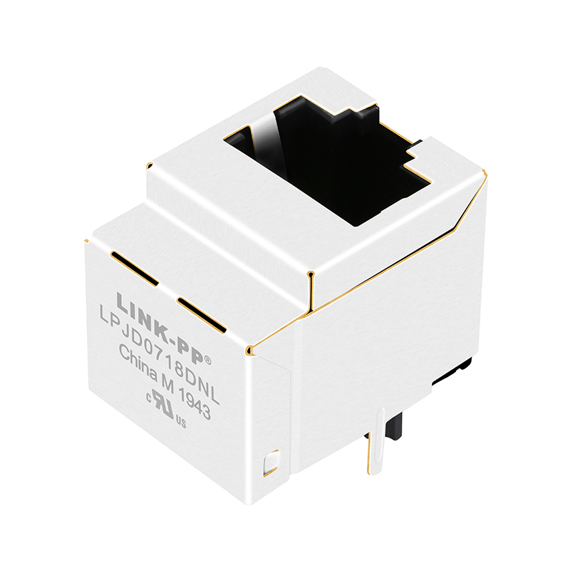 LPJD0718DNL Vertical RJ45 Magjack for Gigabit Ethernet