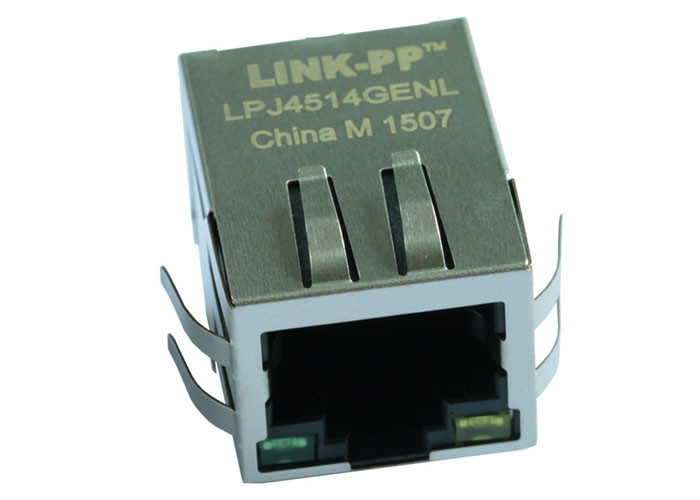 Network RJ45 Telephone Jack , Female RJ 45 Modular Jack With POE ...