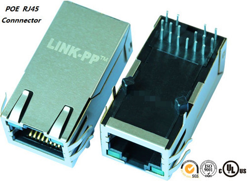 10 / 100 Base-T / Gigabit POE RJ45 Connector Modular Jack Series