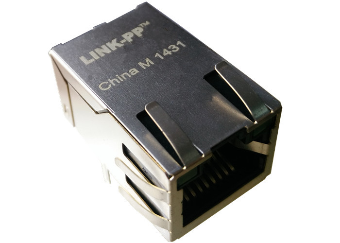 HFJT1-1G01RL RJ45 With Integrated Magnetics1x1 Tab-Up Gigabit FastJack