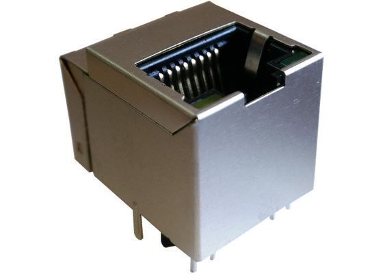 TOP-Entry Vertical RJ45 Jack PCB Mount RJ45 Vertical Connector