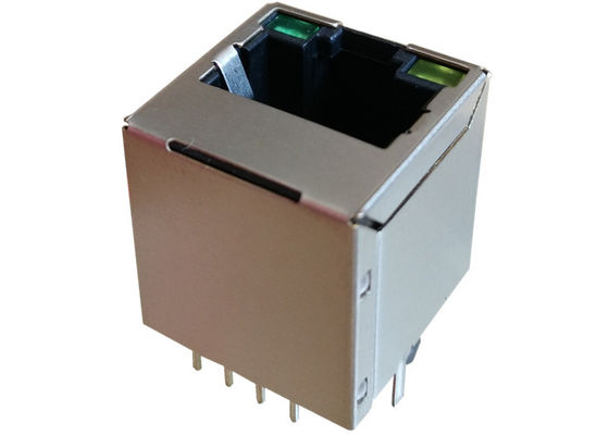 TOP-Entry Vertical RJ45 Jack PCB Mount RJ45 Vertical Connector